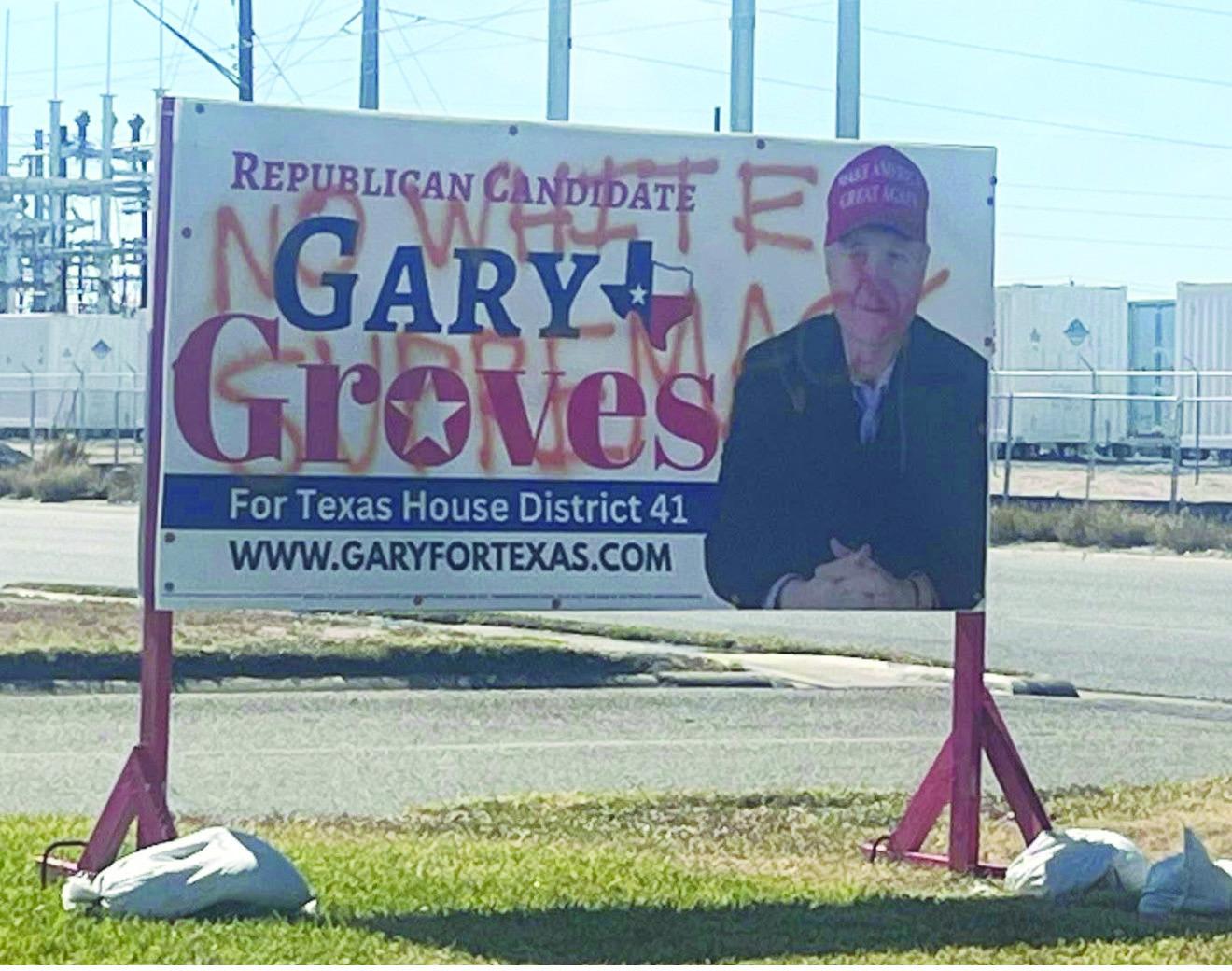 20 political signs of local candidate defaced | The Advance News Journal