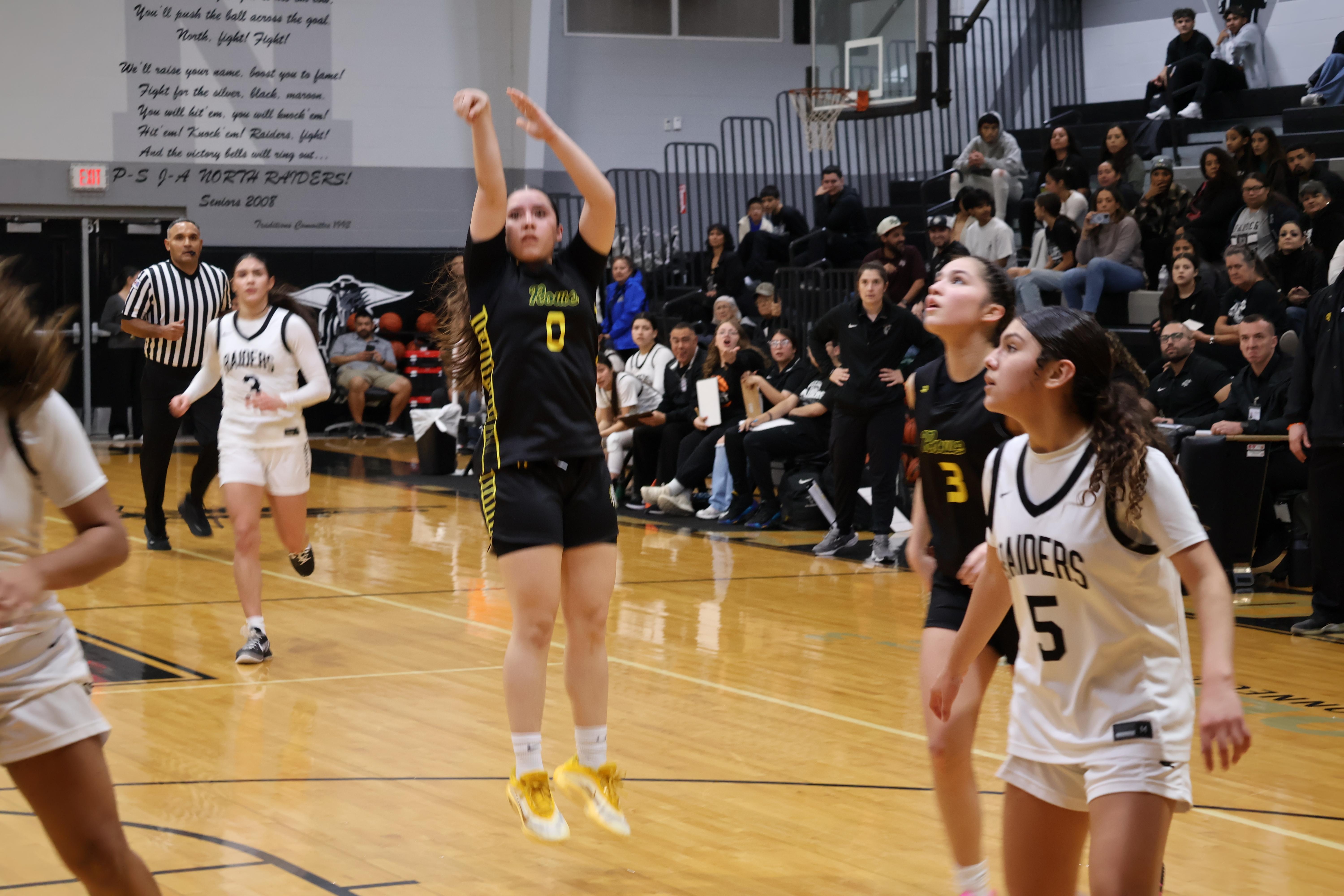 Nikki Rowe girls basketball grabs district dub against PSJA North | The ...