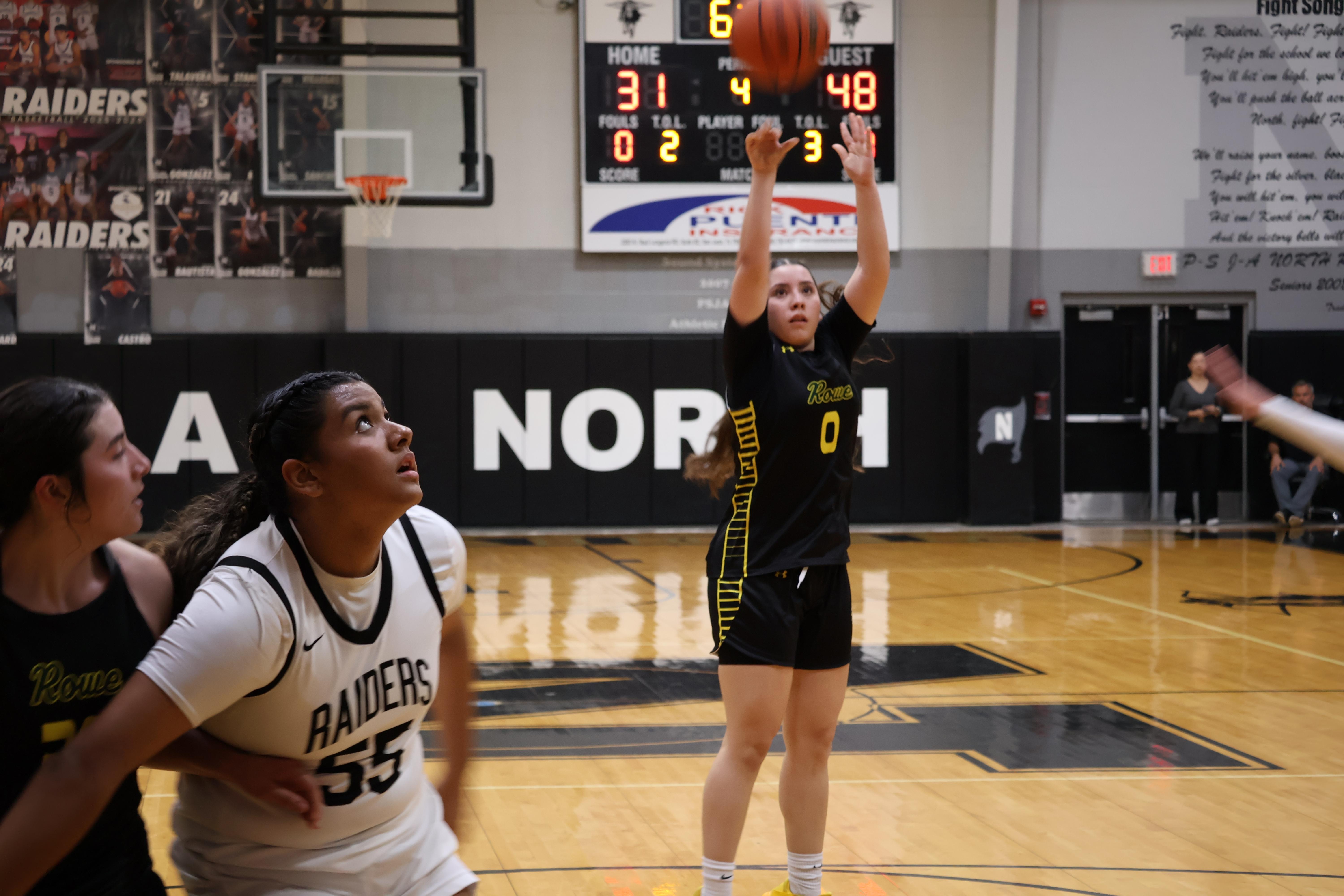 Nikki Rowe girls basketball grabs district dub against PSJA North | The ...