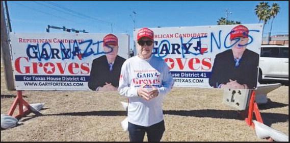 20 political signs of local candidate defaced | The Advance News Journal